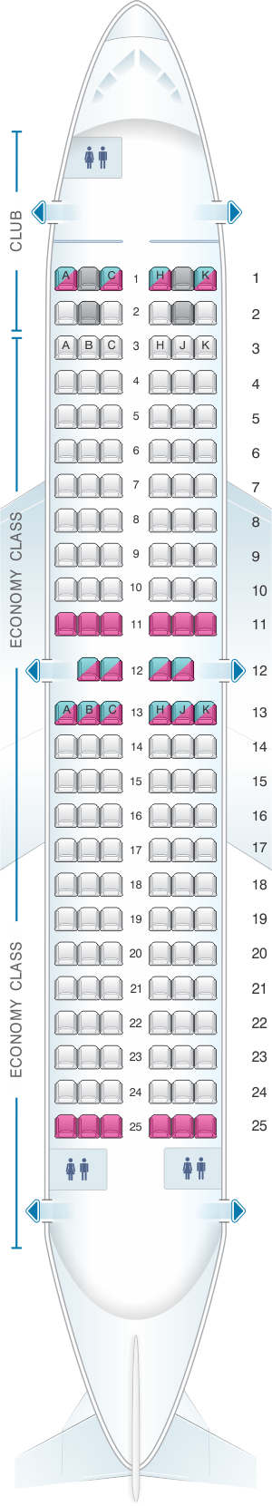 Boeing 737 700 Seating Plan Westjet | Cabinets Matttroy